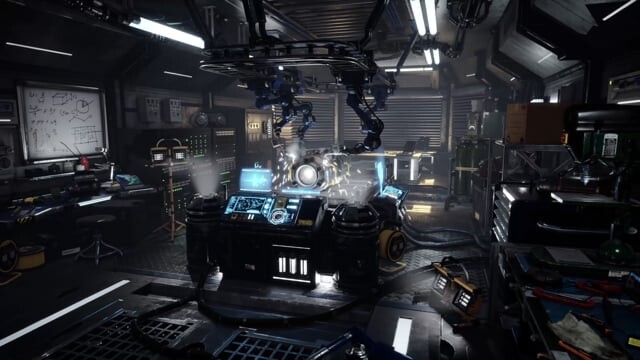 ArtStation - Repair Bay - Unreal Engine 4 Game Environment