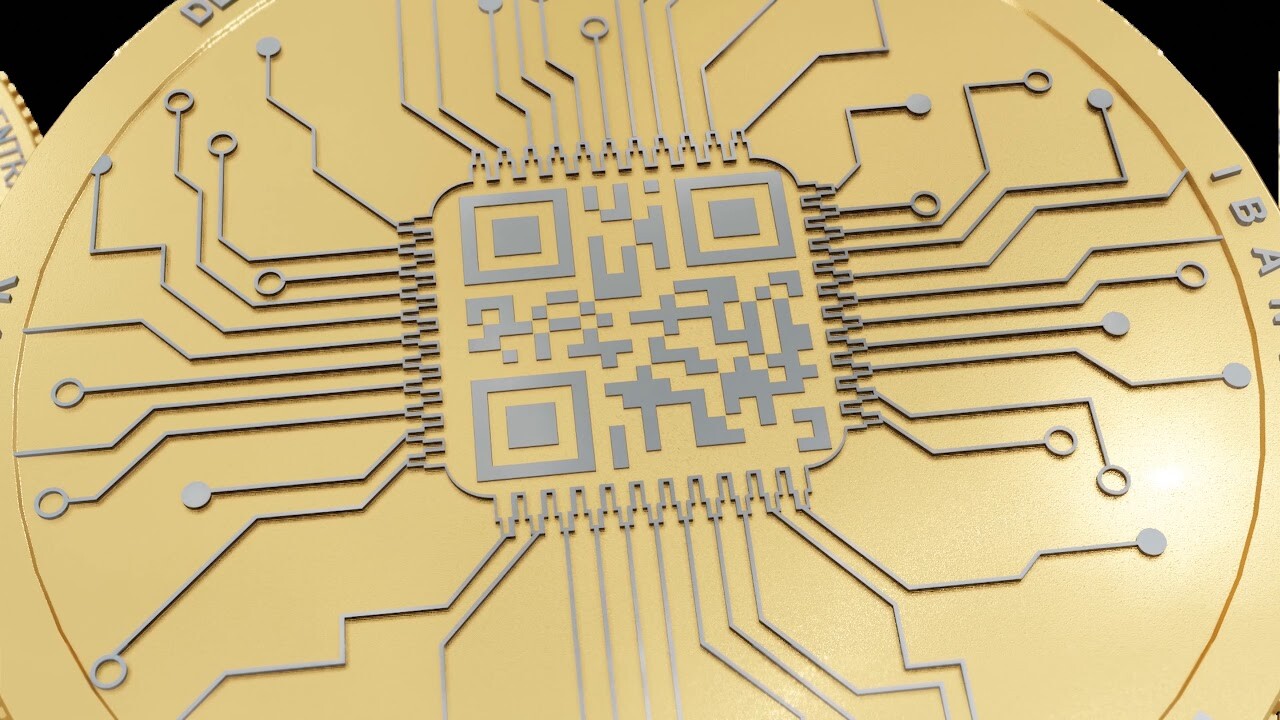 ArtStation - Crypto Currency, Modeling And rendering In Blender