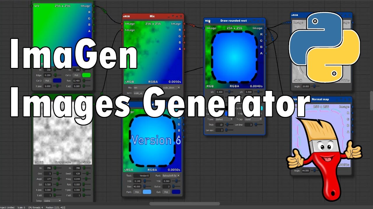 ArtStation - ImaGen v0.6 - Images Generator and Editor