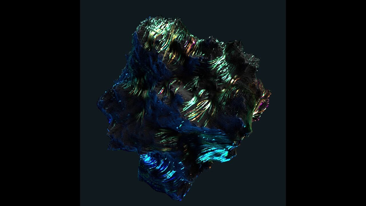 ArtStation - Houdini Abstract Trail On Surface