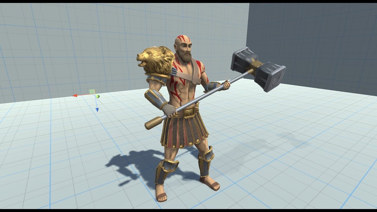 ArtStation - Hammer warrior