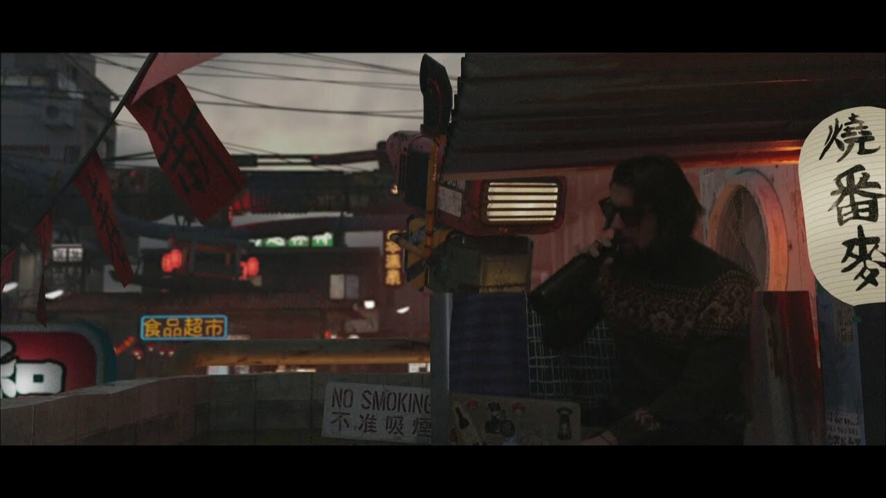 ArtStation - Rooftop scene