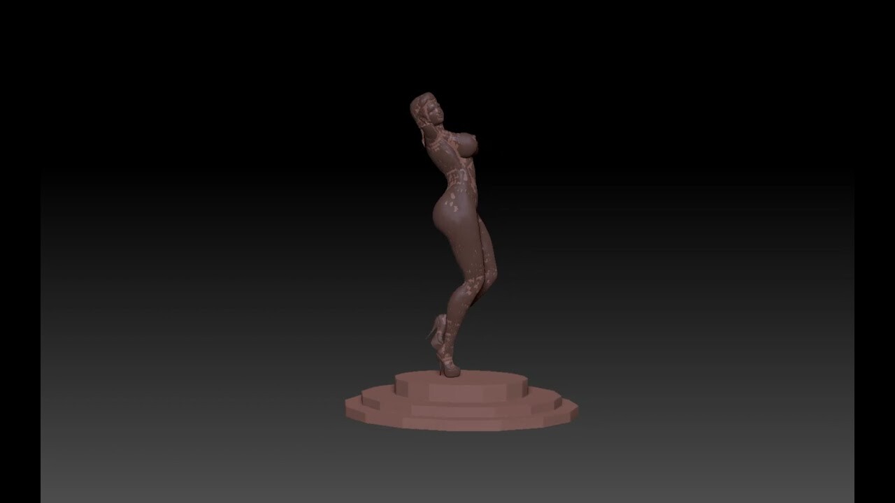 ArtStation - Girl Statue 🧍‍♀️