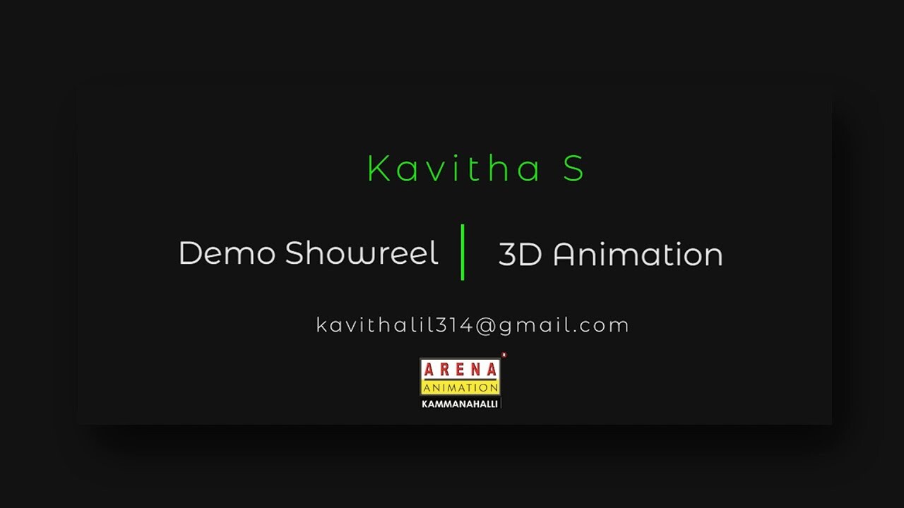 ArtStation - 3D Animation Demo Showreel