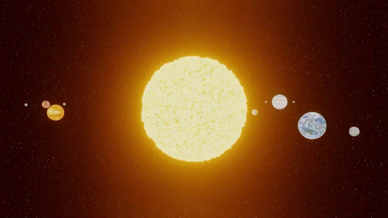 ArtStation - Blender Animation: Solar System