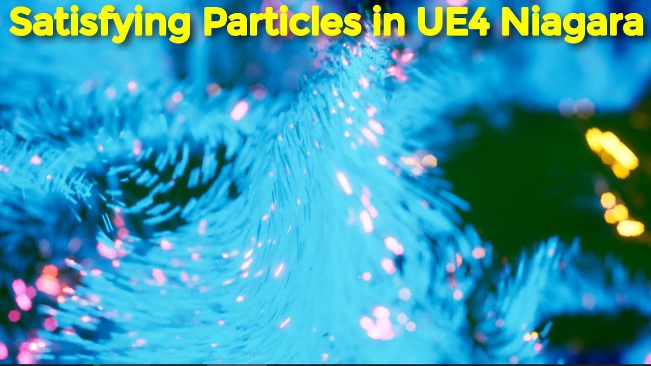 ArtStation - Satisfying Particles in UE4 Niagara | Download Project Files
