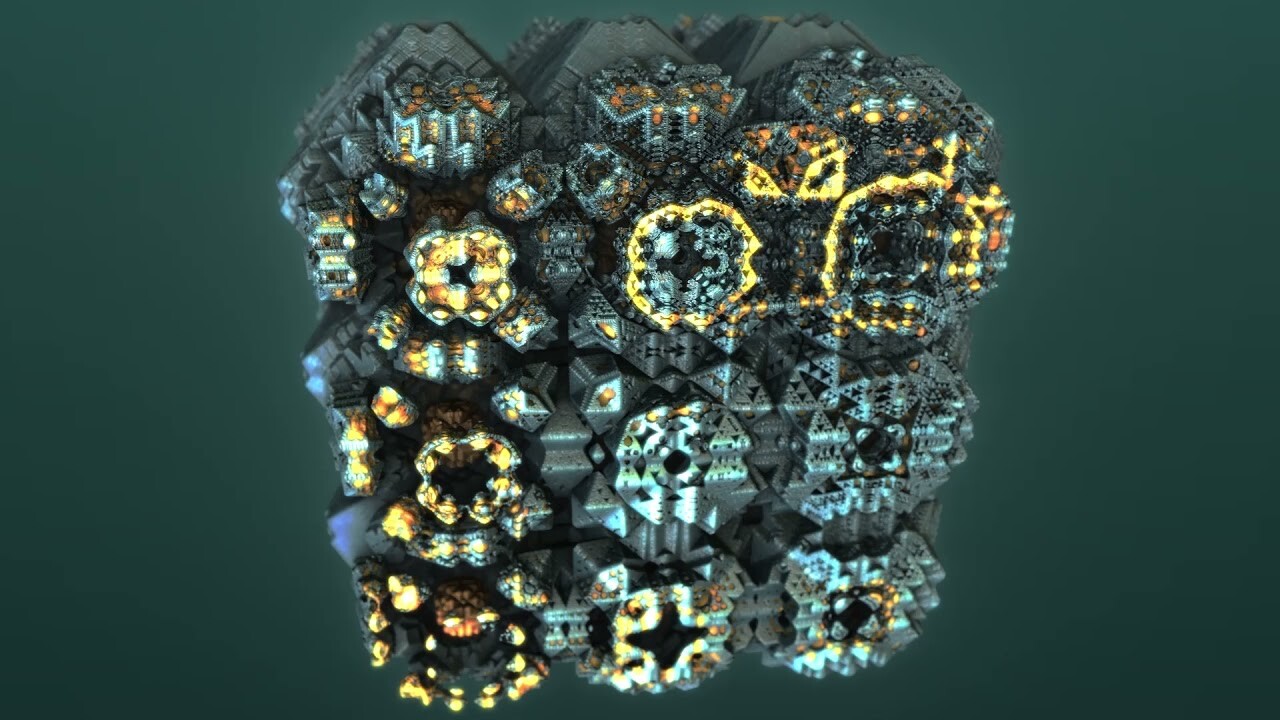 ArtStation - Fractal Treasure Chest