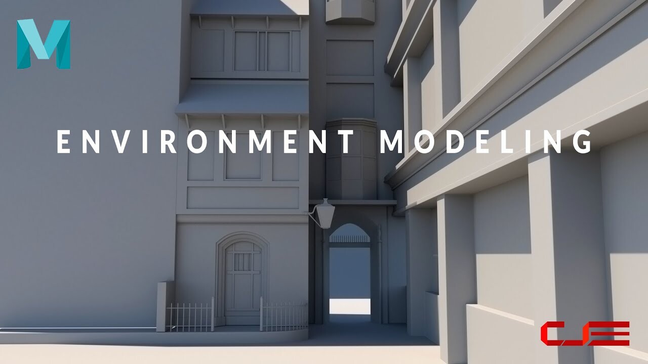 ArtStation - Environment modeling in maya tutorial | How to model a ...