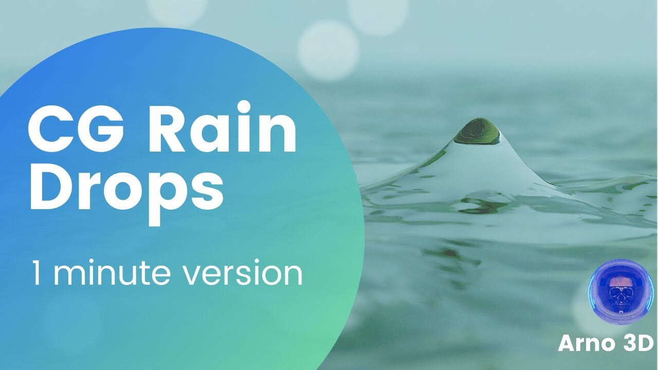 ArtStation - Rain drops