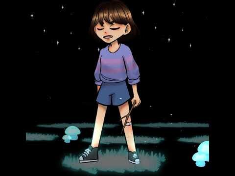 ArtStation - Frisk in the waterfalls ☔️