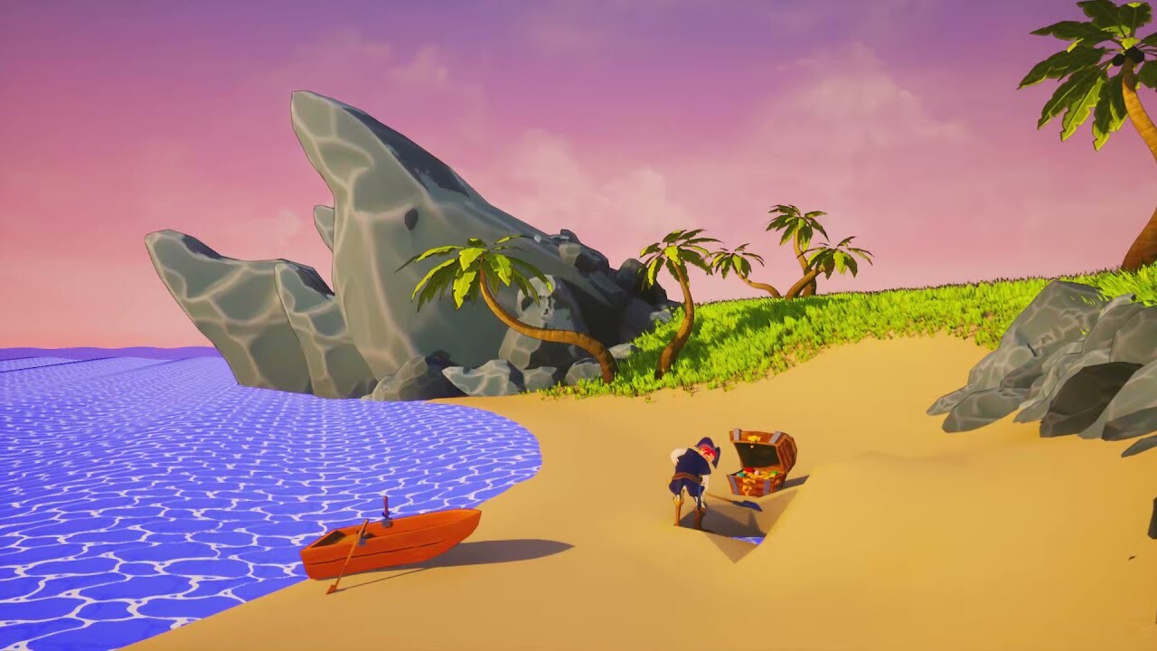 ArtStation - Stylized Pirates Cove