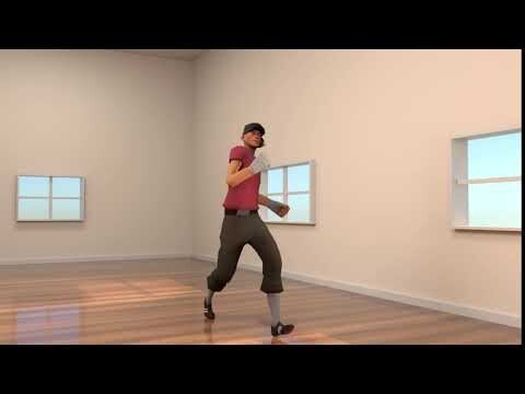 ArtStation - Walk cycle animation