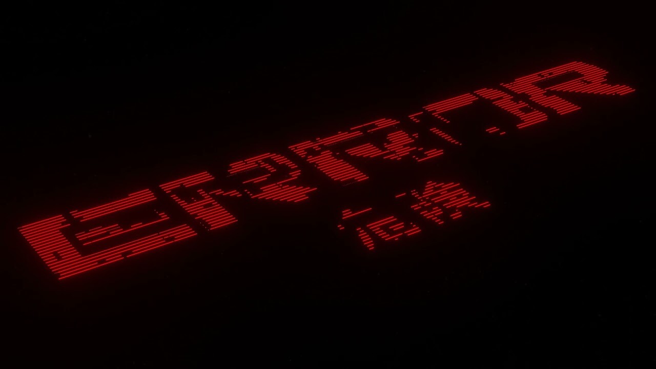 ArtStation - ERROR Glitch Animation