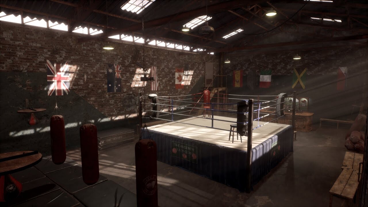 ArtStation - Boxing Ring