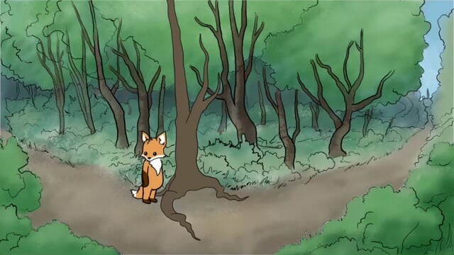 ArtStation - Fox in the Forest Animation