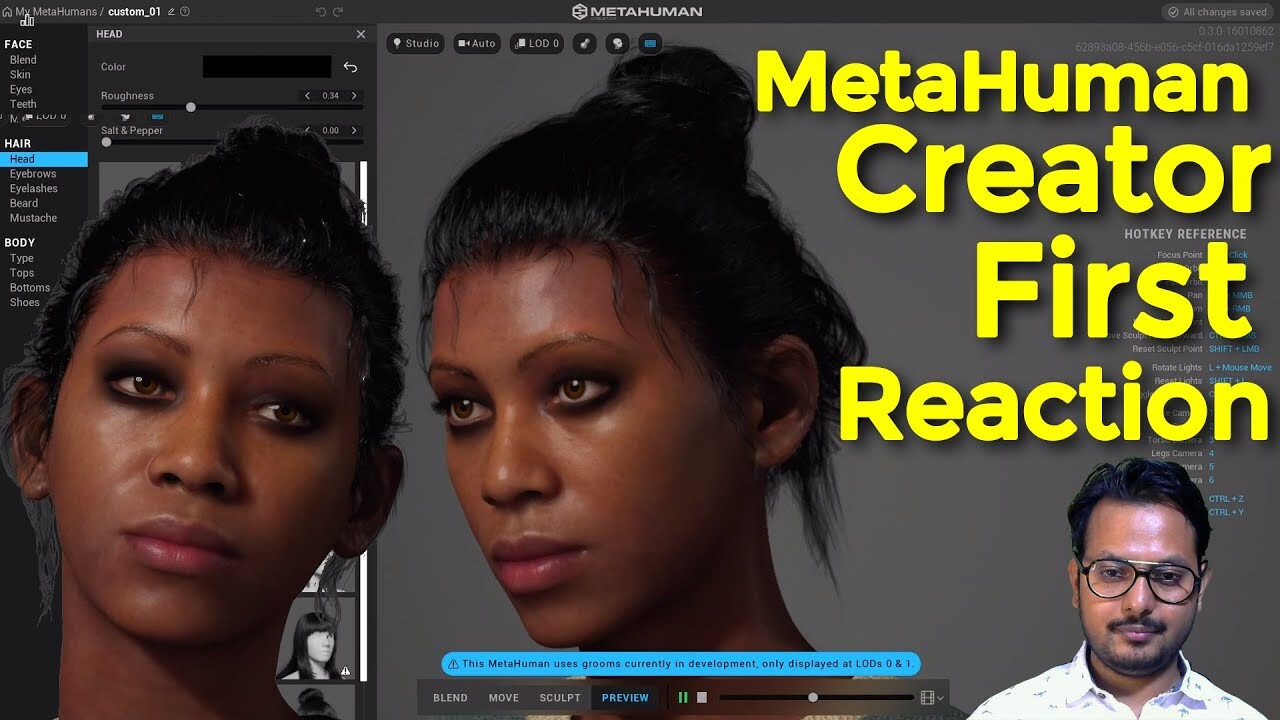 ArtStation - MetaHuman Creator First Reaction