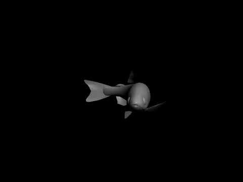 ArtStation - 3D Fish Swim Cycle