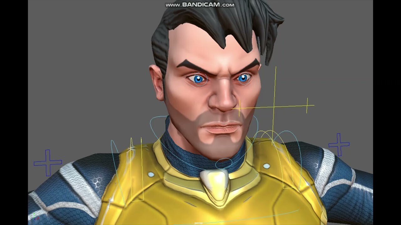 ArtStation - Fighting Game Character Rig For Mobile