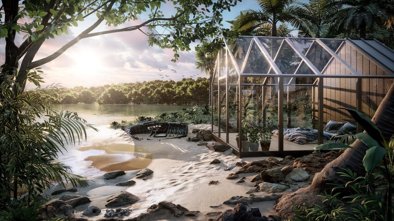 ArtStation - Tropical Beach Cabin - Twinmotion 2021