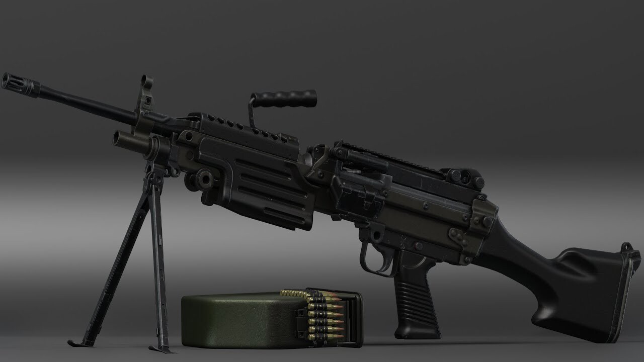 ArtStation - M249 Third Person Animations