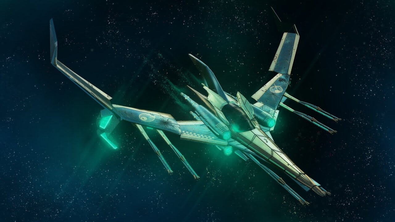 ArtStation - Alliance Striker Class Space Jet