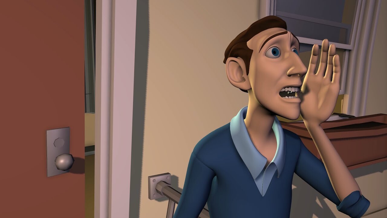 ArtStation - Animated Dialogue Scene - Froggy!