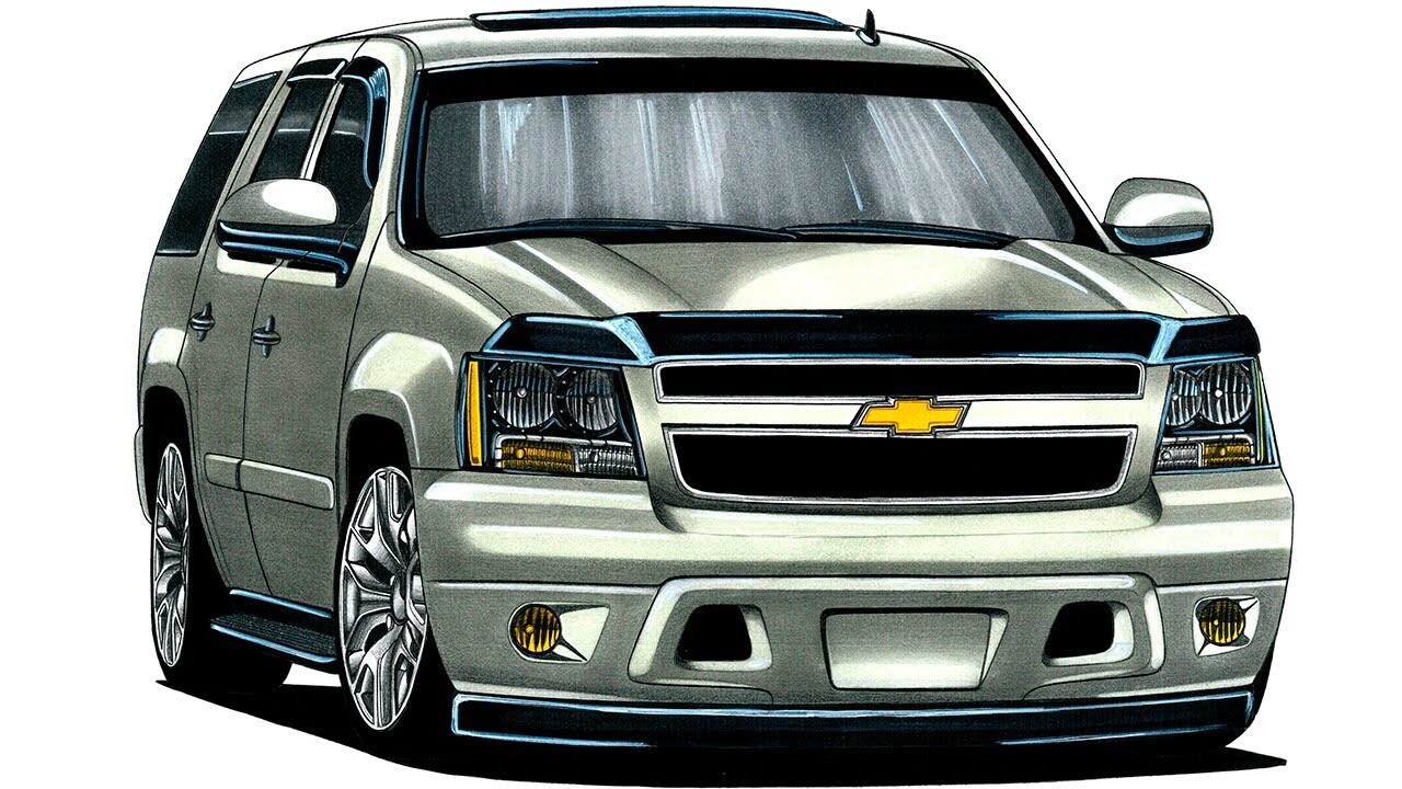 ArtStation - Chevrolet Tahoe