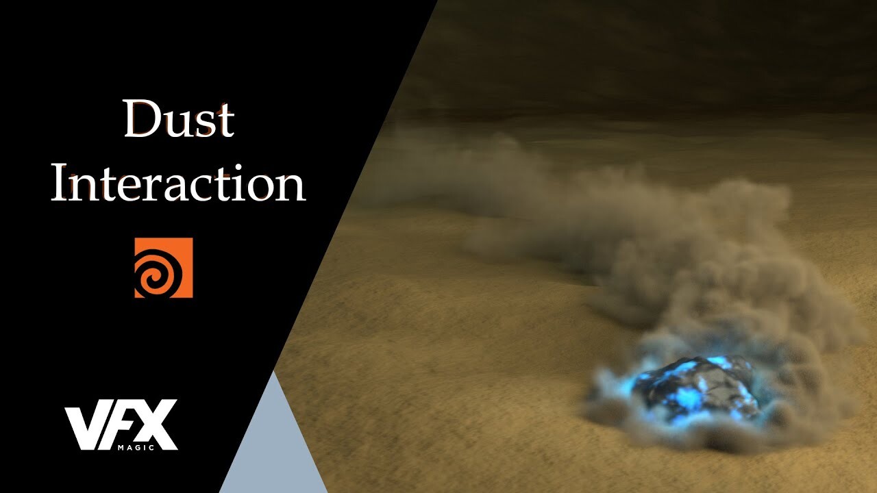 ArtStation - Houdini Dust Interaction ( Hip File )