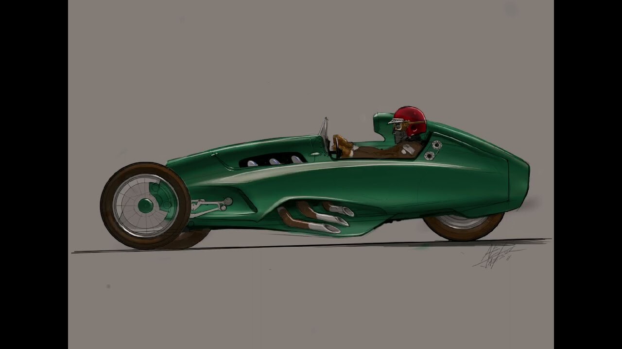ArtStation - Retro Racer 1