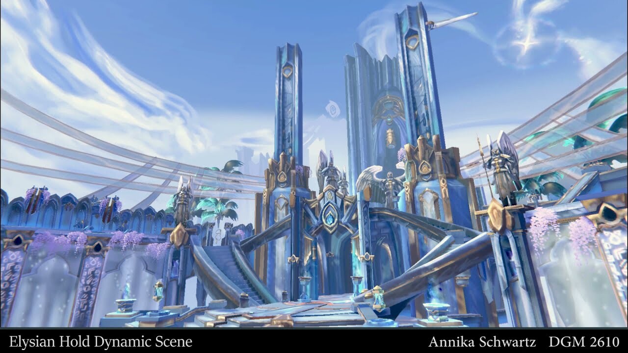 ArtStation - Elysian Hold - World of Warcraft fan scene