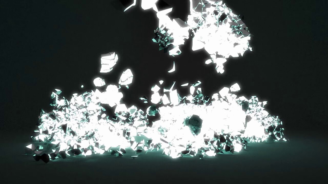 ArtStation - Reverse Logo Animation Destruction