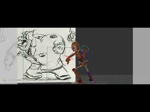 ArtStation - Maya tarea hacer poses