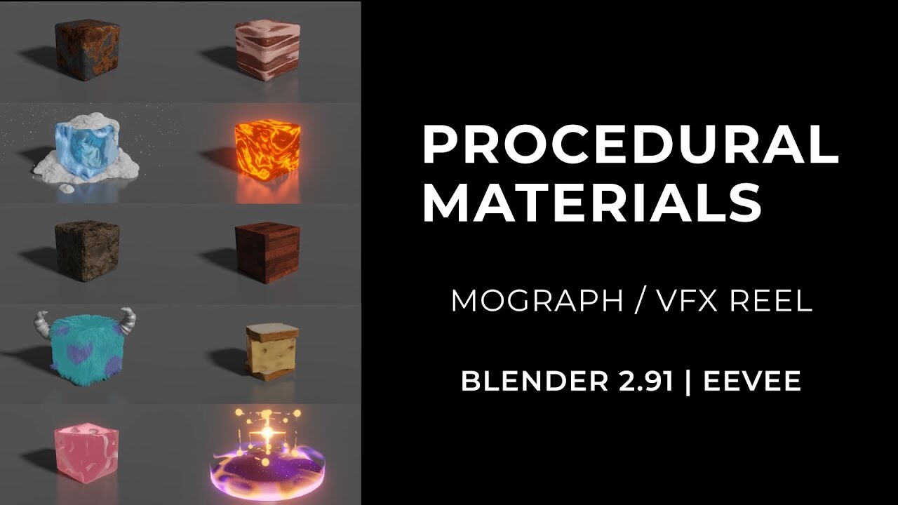 ArtStation - Procedural Material Demo Reel