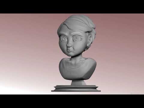 ArtStation - 3D sculpture DEMO REEL 2021