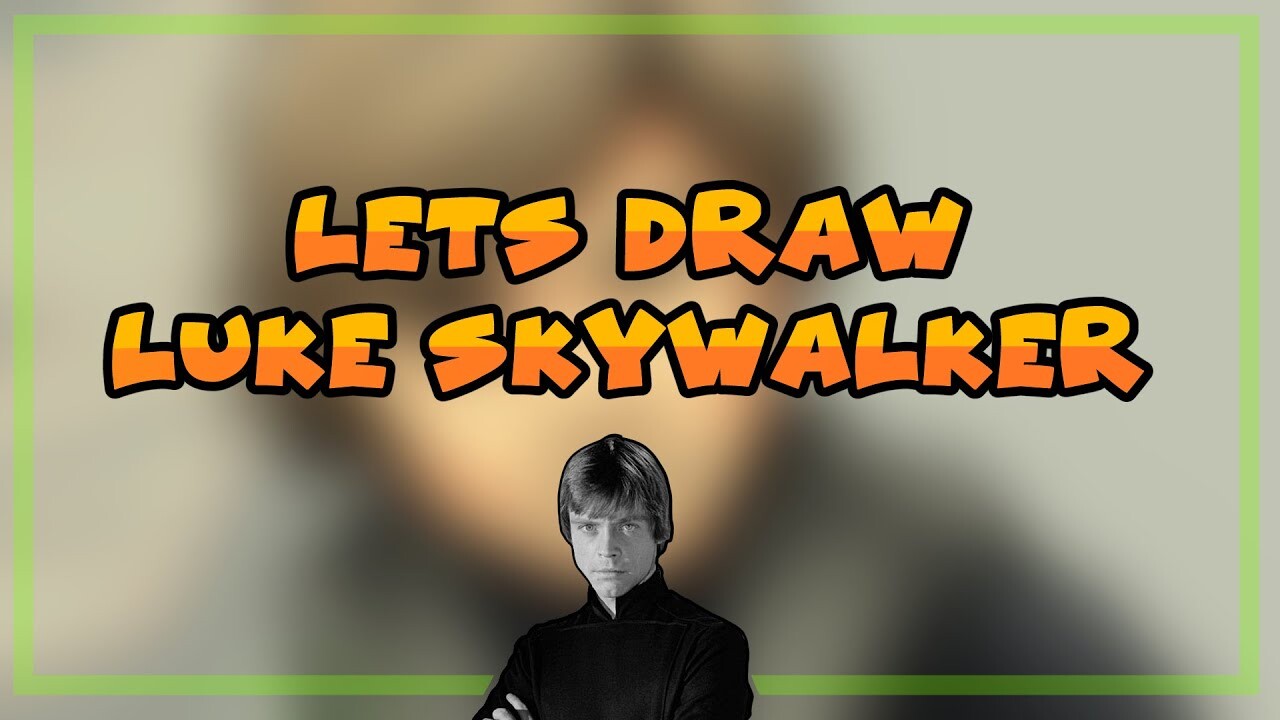 ArtStation - HOW I DRAW LUKE SKYWALKER | TIME LAPSE