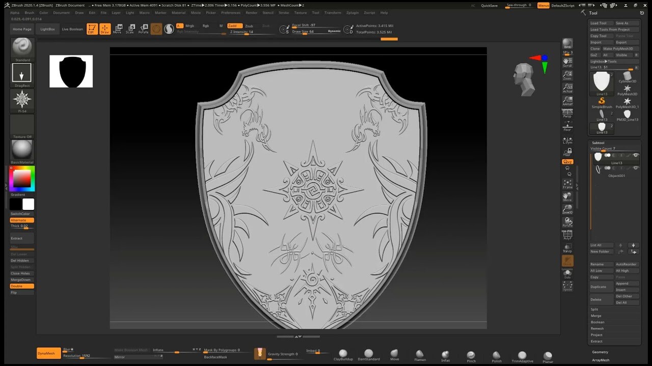 ArtStation - 70 Pattern Alpha Maps
