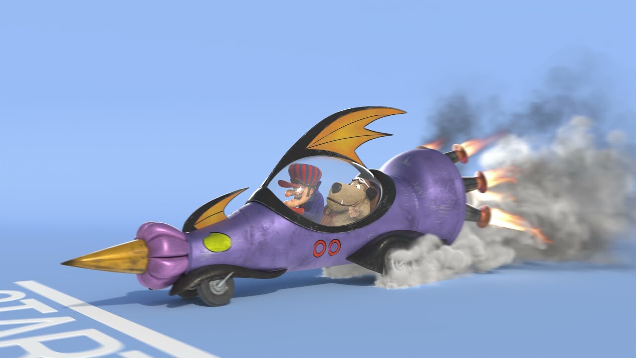 ArtStation - Wacky Races - Mean Machine