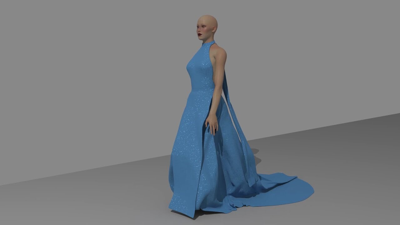 ArtStation - Cloth Simulation: Capstone V.01