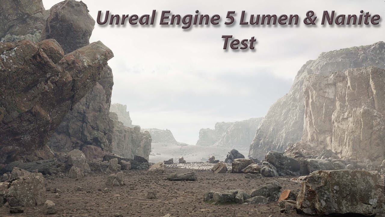 ArtStation - Rockies. Unreal engine 5 Landscape Nanite & Lumen