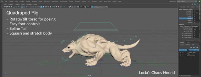 ArtStation - Rigging Demo Reel 2021