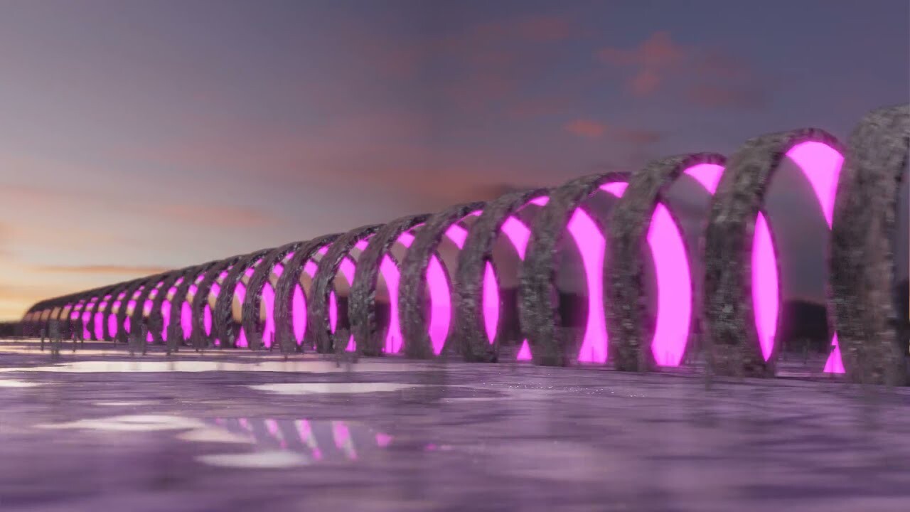 ArtStation - Futuristic portal