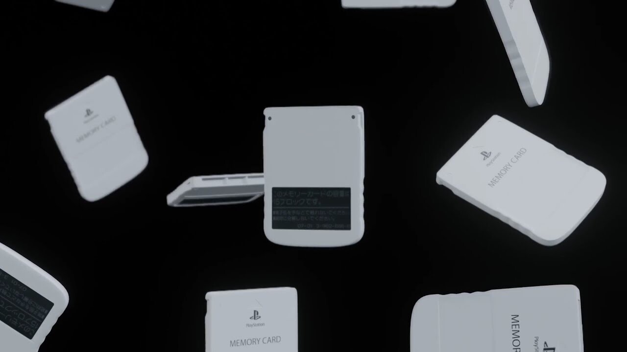 ArtStation - PS1 Memory Card