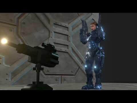 ArtStation - USMC Artillery UA 570 C Sentry Gun