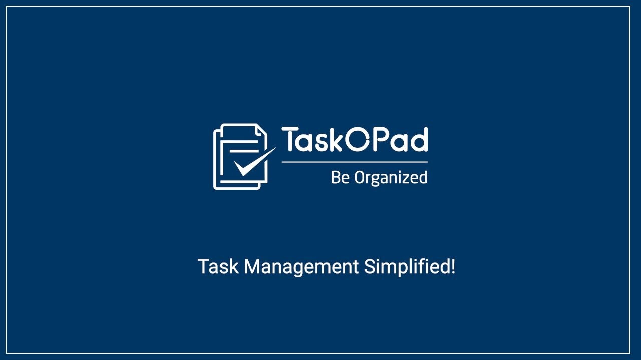 ArtStation - TaskOPad - Makes Work More Easy & Achievable