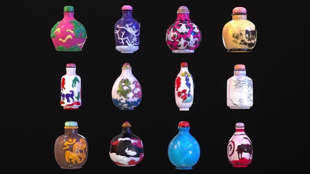 ArtStation - Snuff Bottles from the Tuyet Nguyet and Stephen Markbreiter Collection. 18-19th ...