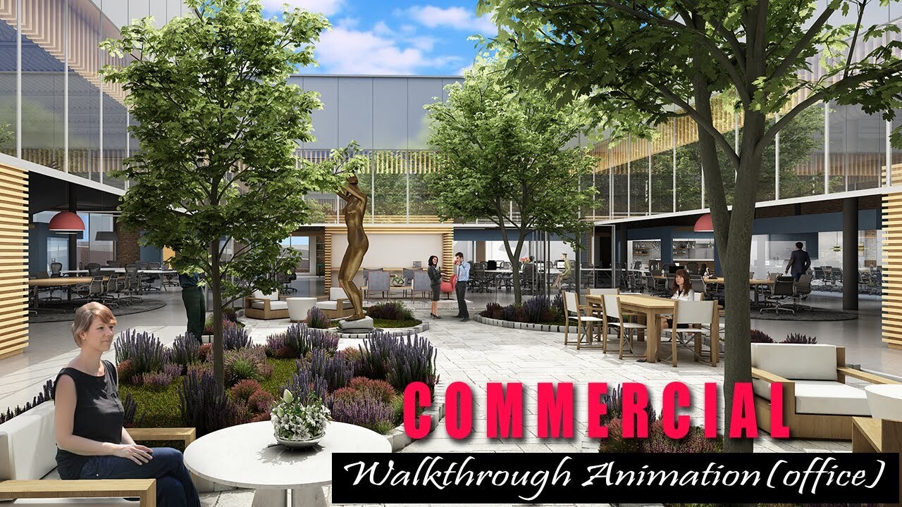 ArtStation - Modern Large Office design ideas by Walkthrough ...