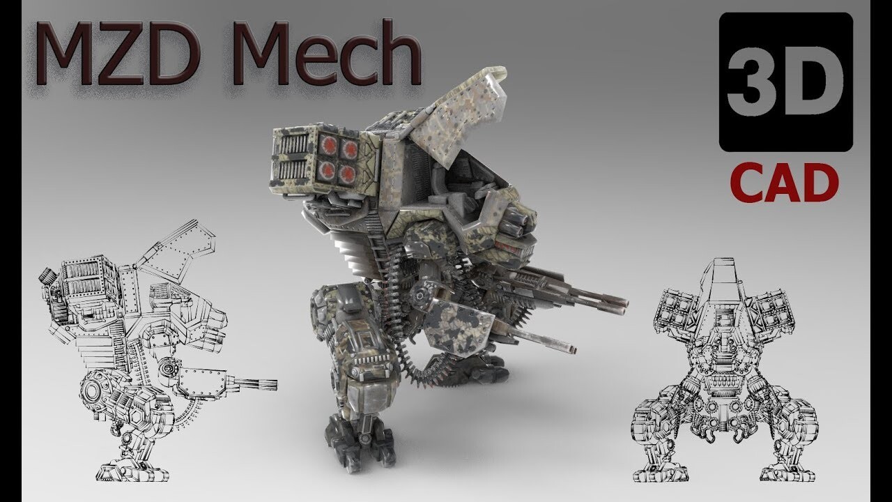 ArtStation - MZD Mech