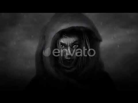 ArtStation - Girl Face In Hood 2D Animation