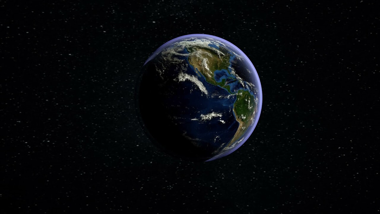 ArtStation - Rotating Earth