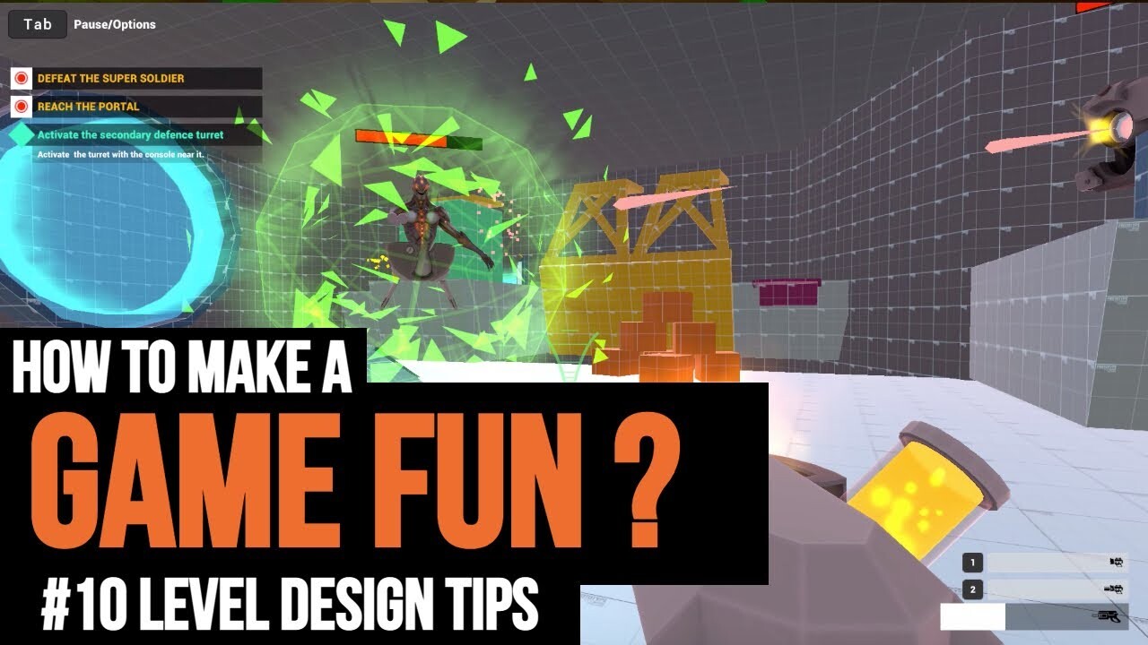 ArtStation - How to make a game fun? #10 Level Design Tips | Not only ...